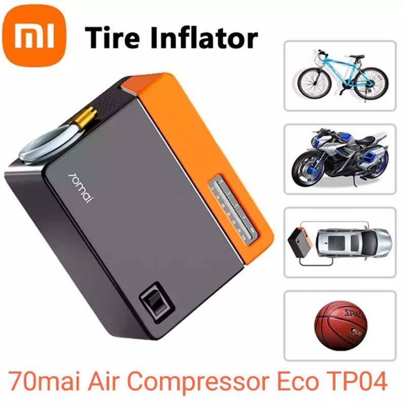 2024 70mai Air Compressor Eco TP04 Lite TP03 Electric Tire Inflator ...