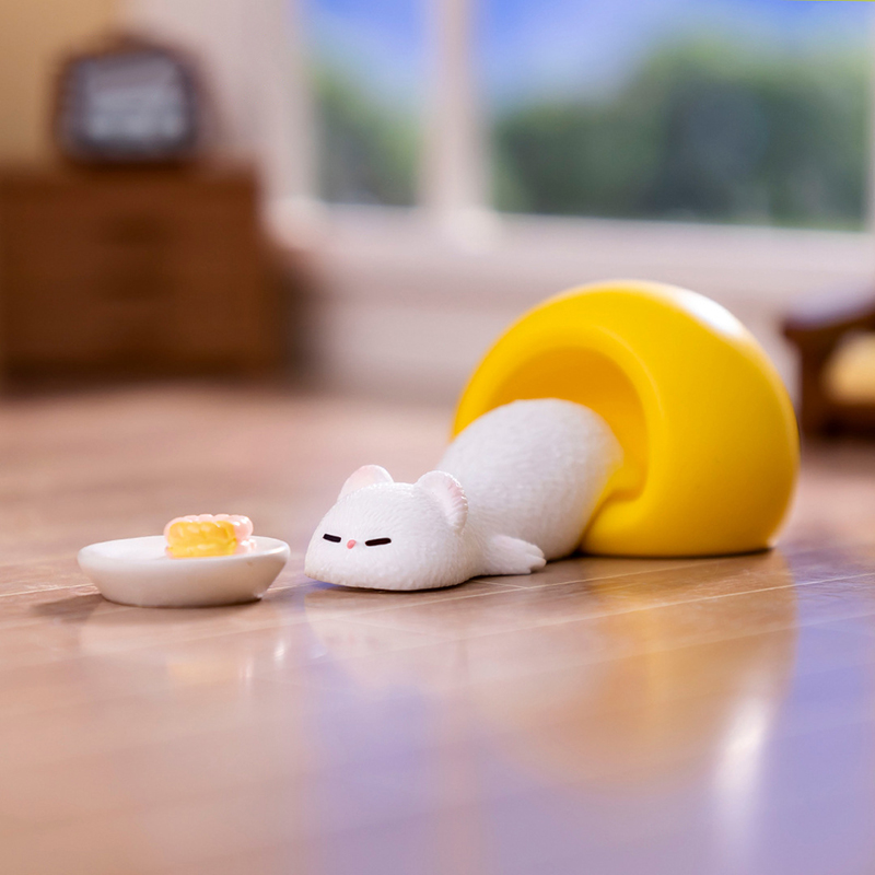 Cute Cartoon Mini Ferret DIY Home Decoration Desktop Kawaii Miniatures ...