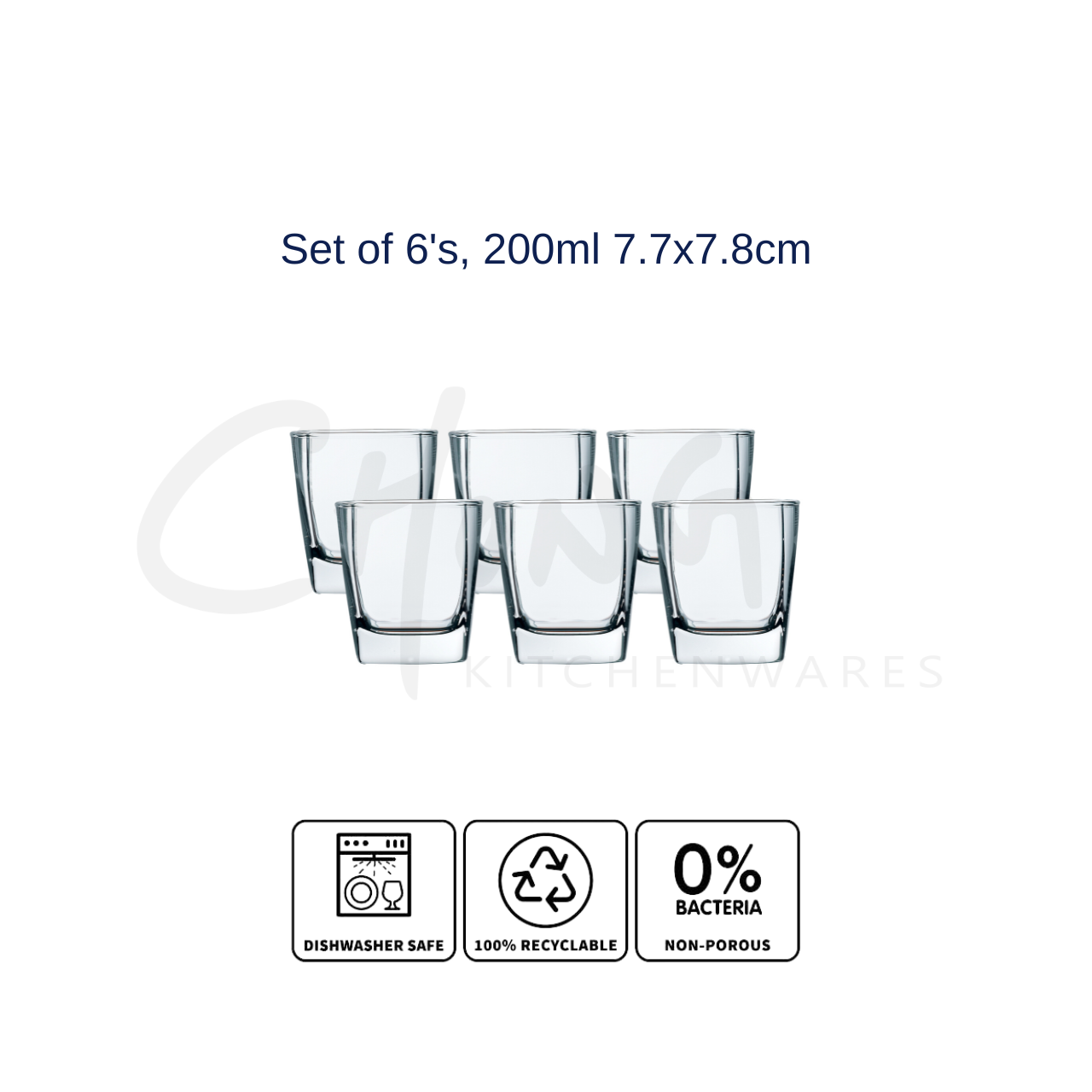 Luminarc Sterling Highball Old Fashioned Glass Set Of 6s Cocktail Rock Lowball Drinking