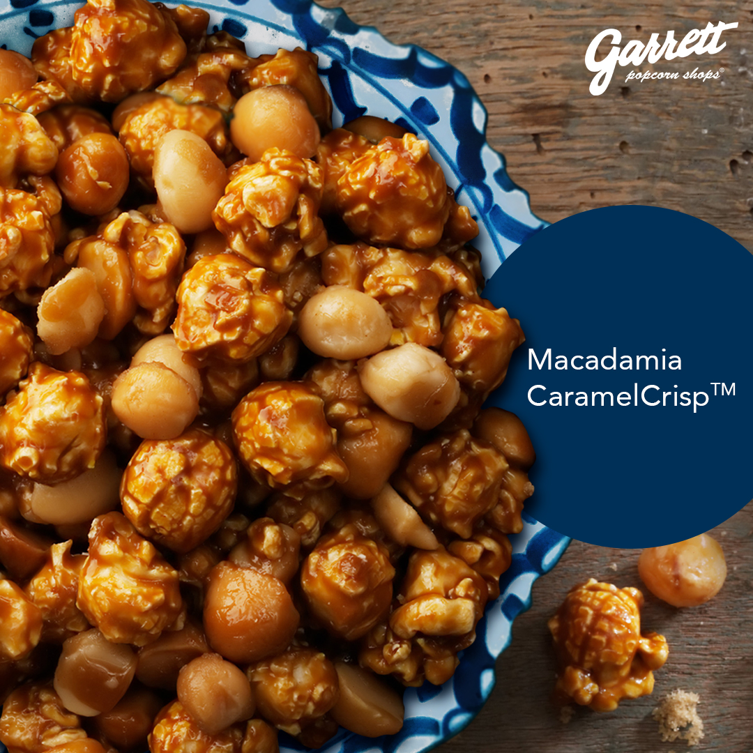 พร้อมส่ง กาเร็ตป็อปคอร์น (Garrett Popcorn) รสแมคคาเดเมียคาราเมลคริสป์ ...