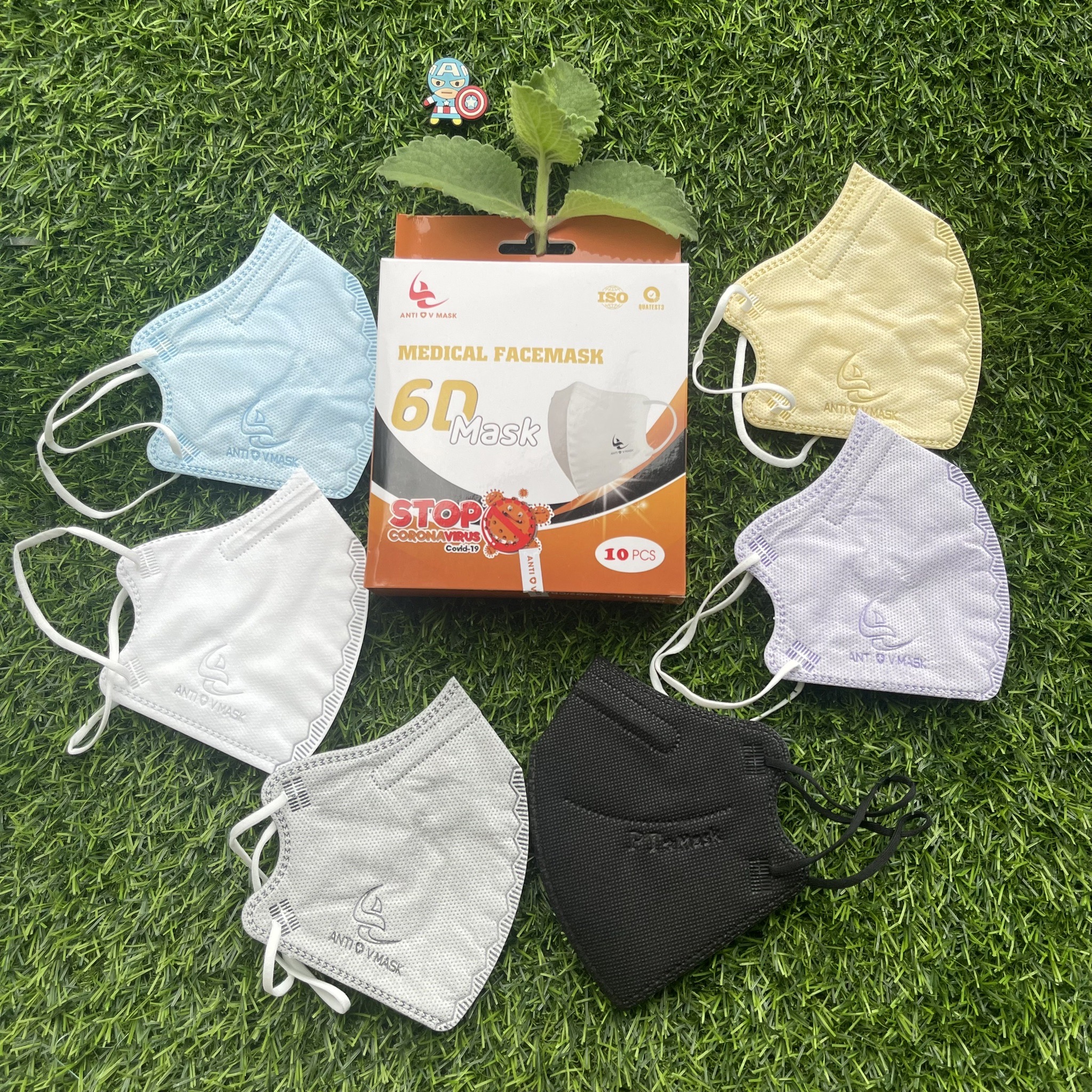 MASK หน้ากากอนามัย 6D รุ่นใหม่ล่าสุด สินค้าผ่านการรับรอง ISO 13485 ...