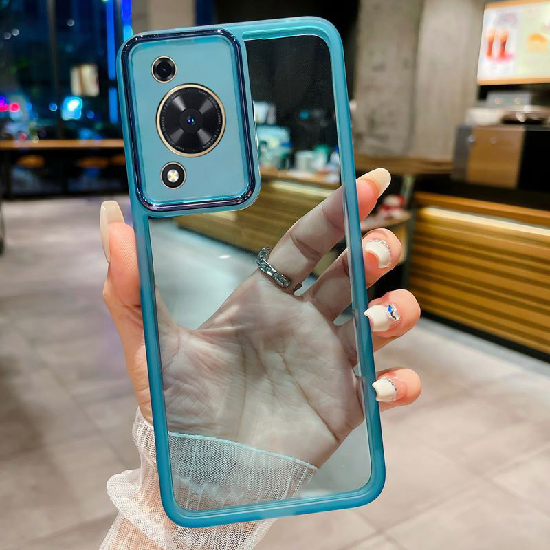 เคสโปร่งใสสำหรับ Huawei Nova Y72 NovaY72 4G 2024 Y 72เคสโทรศัพท์ซิลิโคน ...