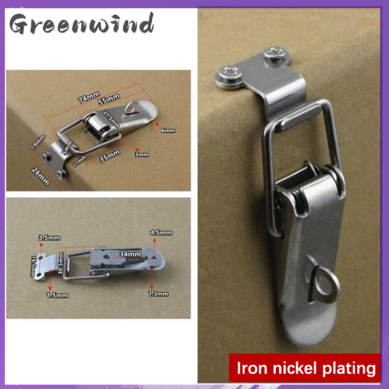 【Greenwind】 Stainless Steel Spring Loaded Draw Toggle Latch Clamp Clip ...
