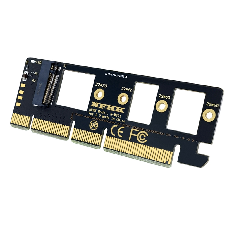 Expansion Card M.2 NVME SSD to PCIE 3.0 X16/X8/X4 Desktop SSD Adapter ...