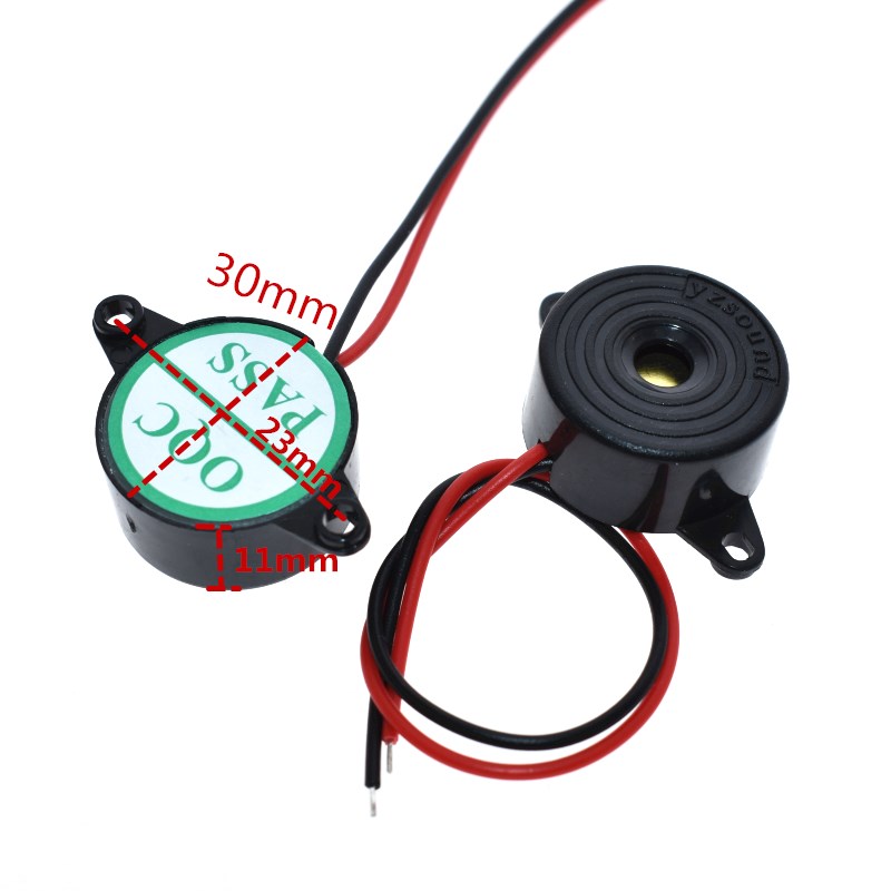 【41702198】95DB Alarm DC 3-24V 12V Electronic Buzzer Beep Alarm ...
