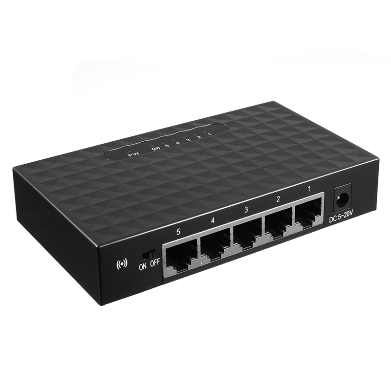 【Innovative design】1PC Ethernet Smart Switcher Hub Lan Network Switch W ...