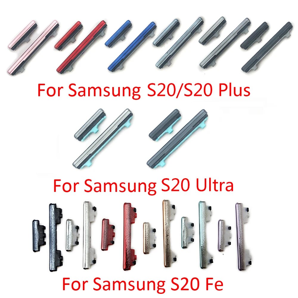 New Power Button + Volume Side Button For Samsung S20 / S20 Plus / S20 ...