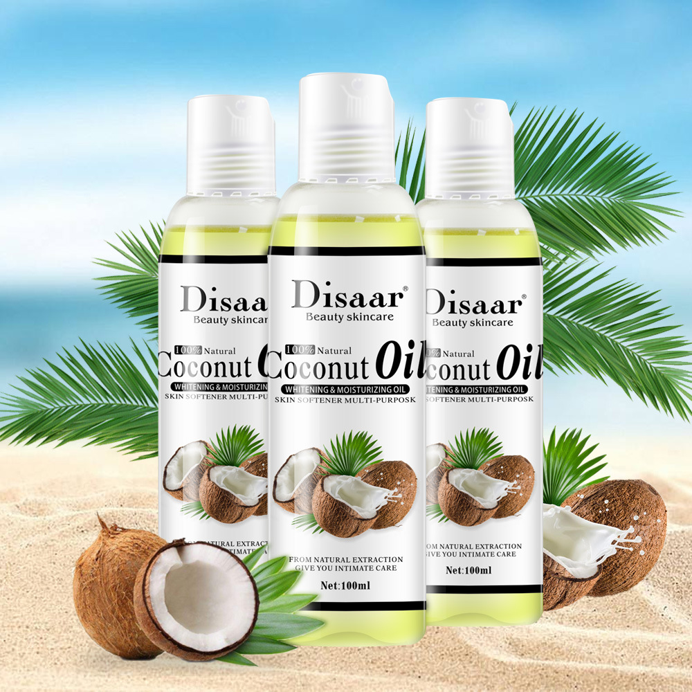Disaar 100% Natural Organic Virgin Coconut Oil Body and Face Massage ...