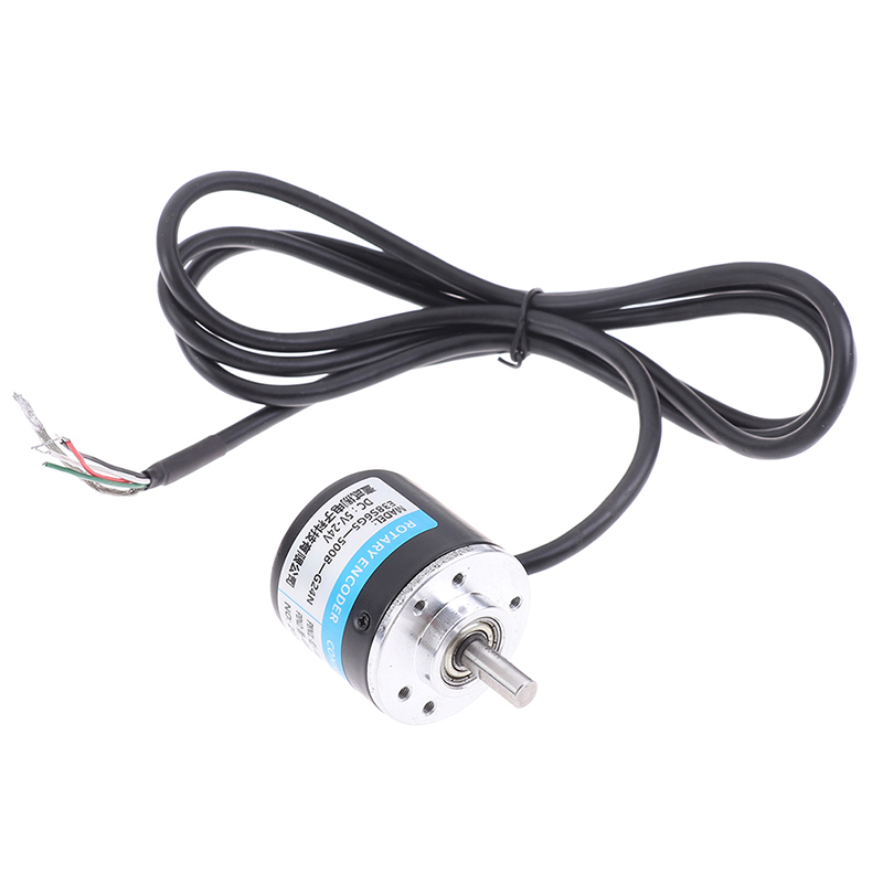 100/200/ /400/500/600P/R Photoelectric Incremental Rotary Encoder 5V ...