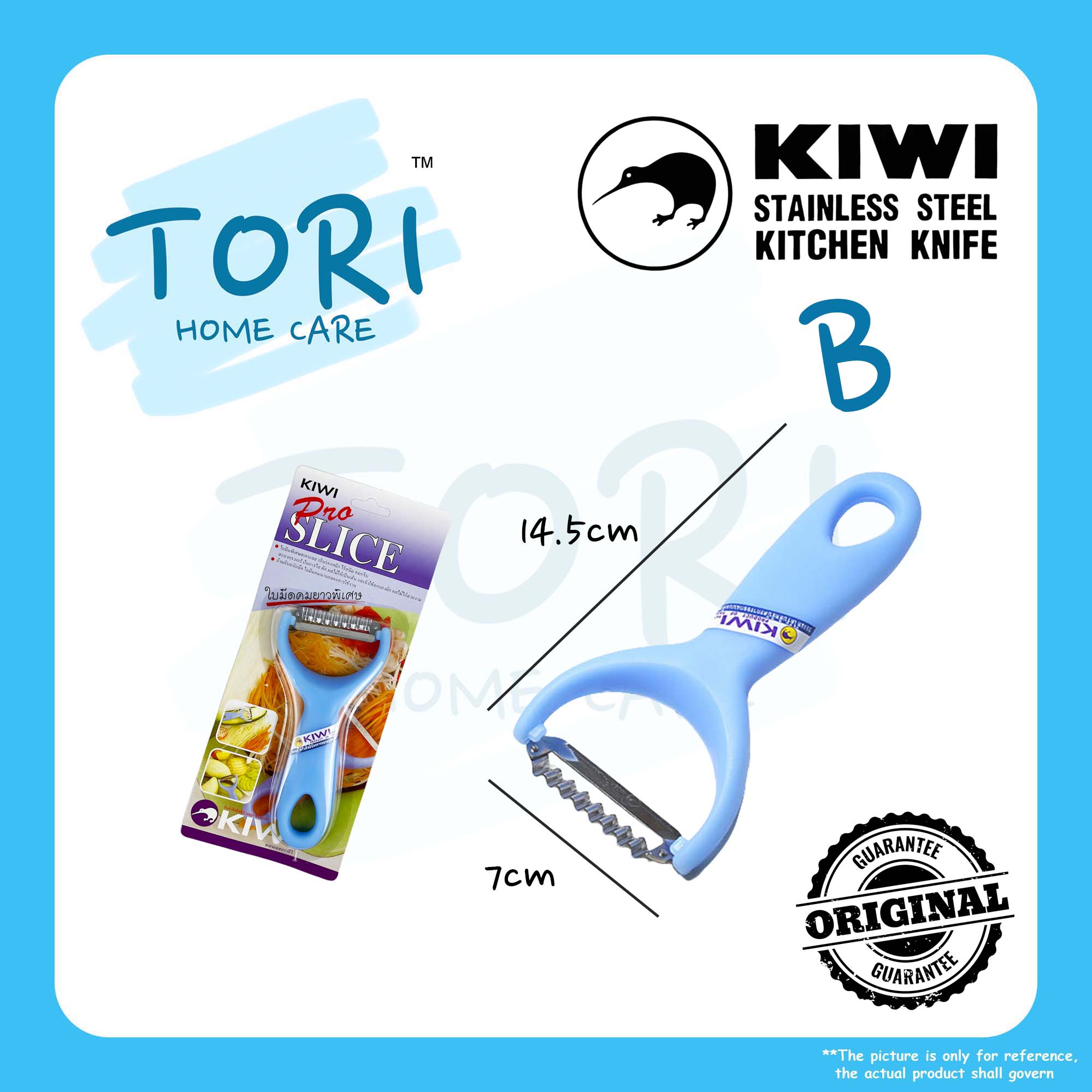 TORI HOME x KiWI Peeler & Slice | 100% ORIGINAL | Vegetable Fruit ...