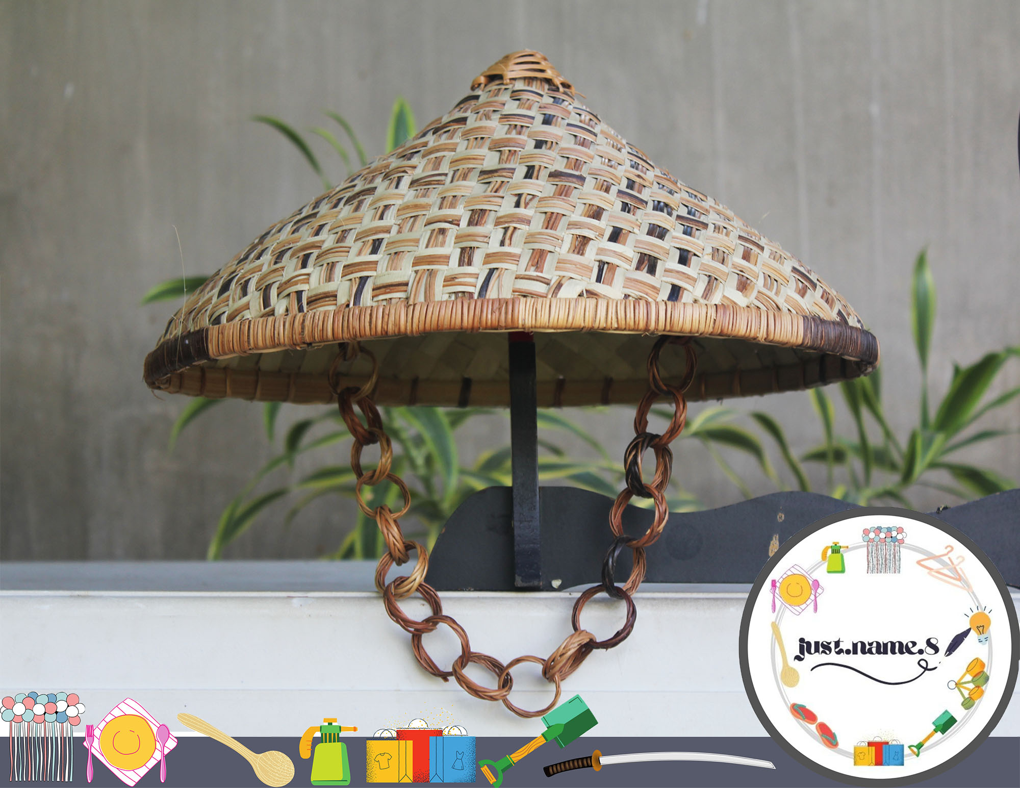 [JUST NAME 8!] Salakot Farmer's Hat Large | Lazada PH