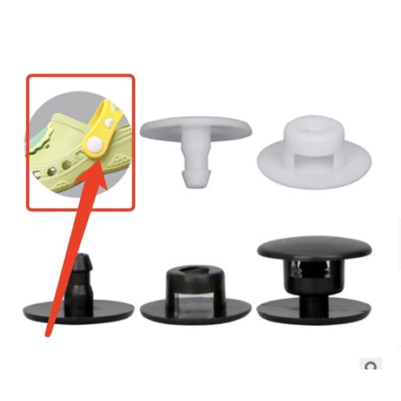 Crocs Revit side Button replacement 4pcs 2pair | Lazada PH