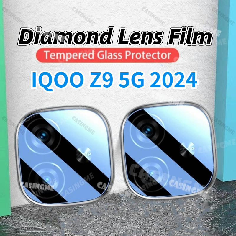 Iqoo Z9 5g 2024 3D bảo vệ ống kính máy ảnh cho iqoo Z9 z9x iqooz9 Z 9 9X 9z 5G 4G 2024 rõ ràng ...