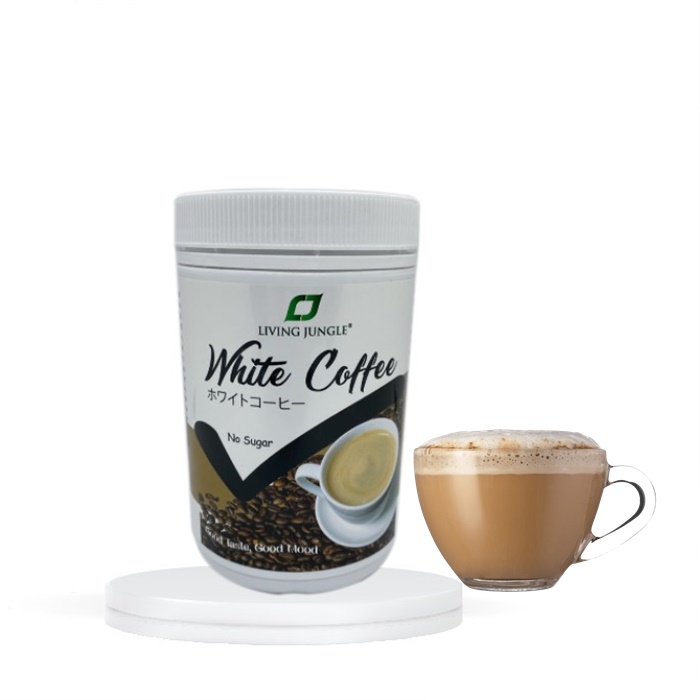 Living Jungle White Coffee Powder Drink Mix 400g ( Local Product | No ...