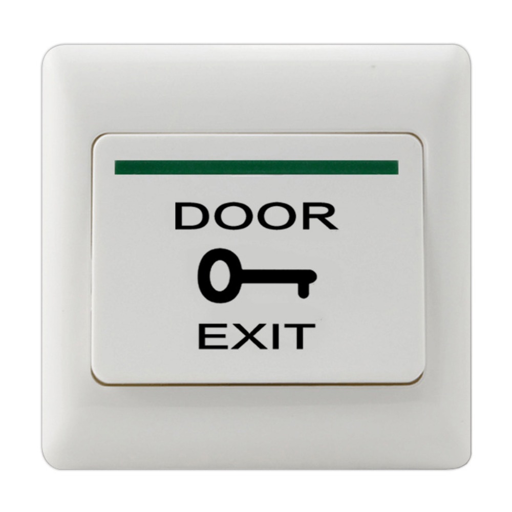Portable ABS 36v 3a Door Push Button Panel Copper White Release- Door ...