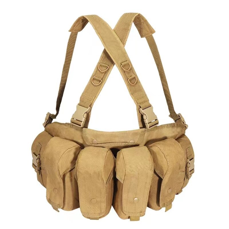 Tactical Chest Rig Bag AK 47 Chest Rig Magazine Pouche Molle Vest ...