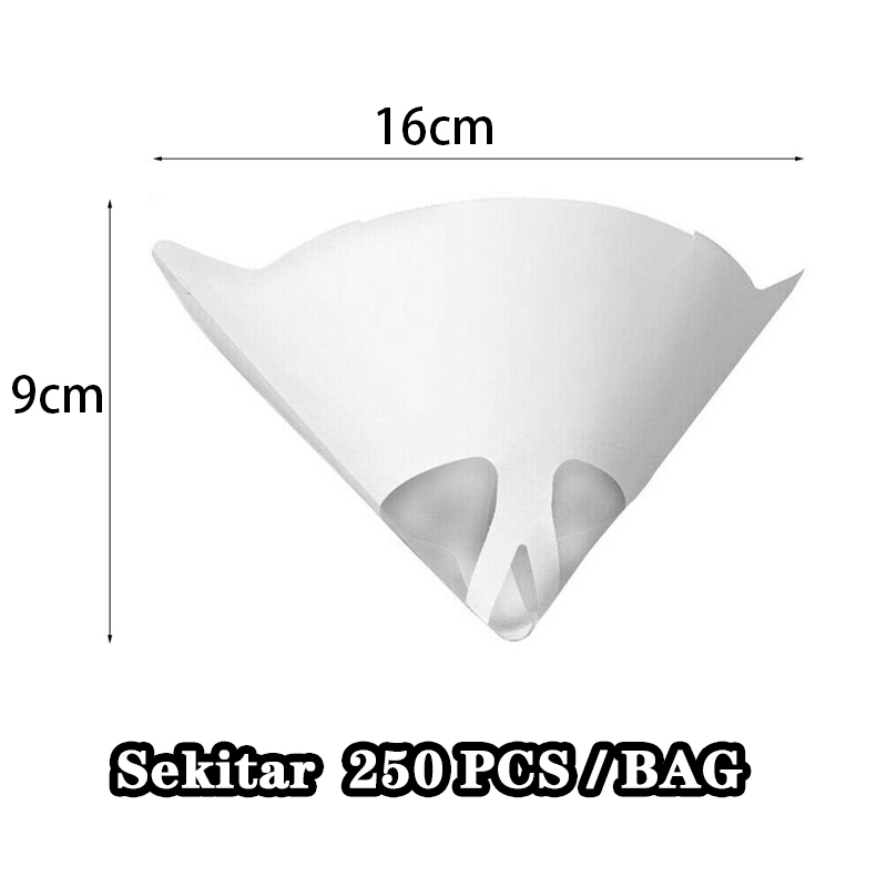 丨Sekitar 250Pcs丨Mesh Kertas Saringan Cat Filter Corong/Nylon Paper ...
