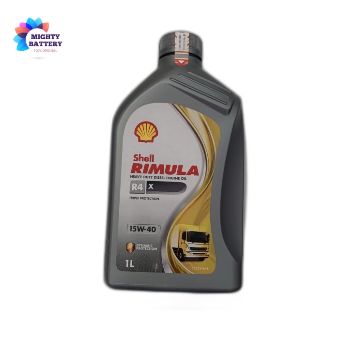 Oli Shell Rimula R4X 15W-40 Diesel 1 Liter | Lazada Indonesia