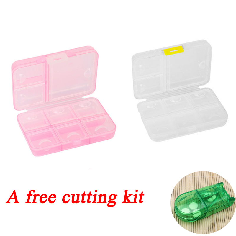 【in stock】 Medicine Tablet Pill Storage Organizer PVC material 9 ...