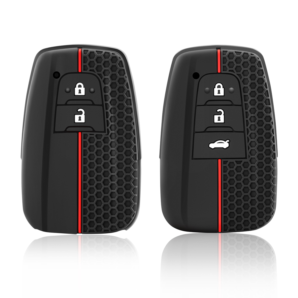 【Hannah Martin Official Store】Silicone Car Key Case For Land Cruiser ...