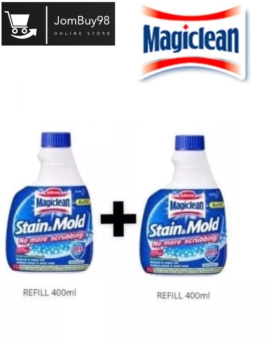 Magiclean Stain & Mold Refill Bottle 400ml x 2 | Lazada