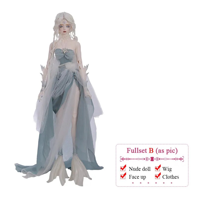 นางฟ้าแฟนตาซี1/3ตุ๊กตา BJD Hera Fanstay ไซเรนตุ๊กตานางเงือกตัวปลา BJD ...