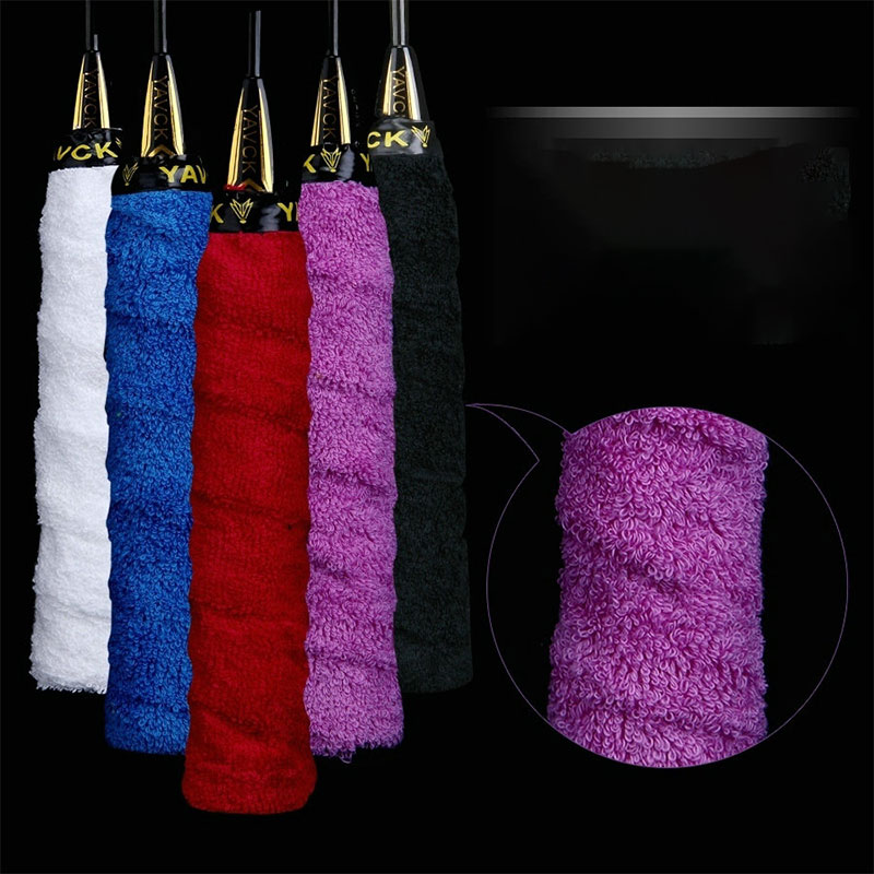 Anti-slip Towel Grip Badminton Racket Sweatband Overgrip Fishing Rod ...