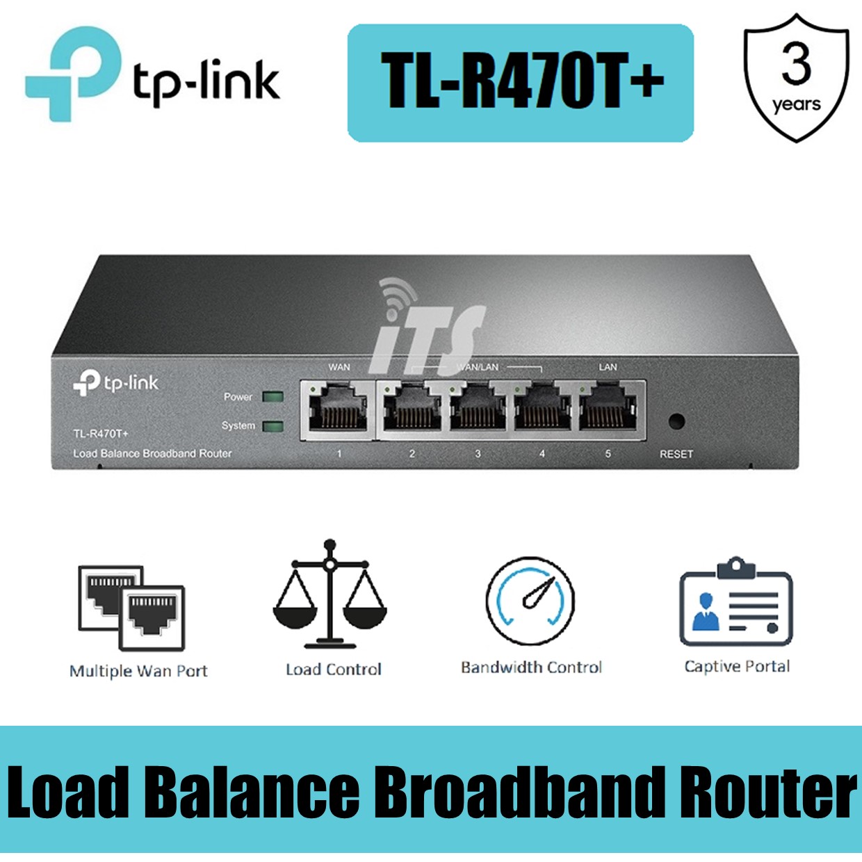 TP-Link Load Balance Broadband Router (TL-R470T+ / TL-R480T+) | Lazada