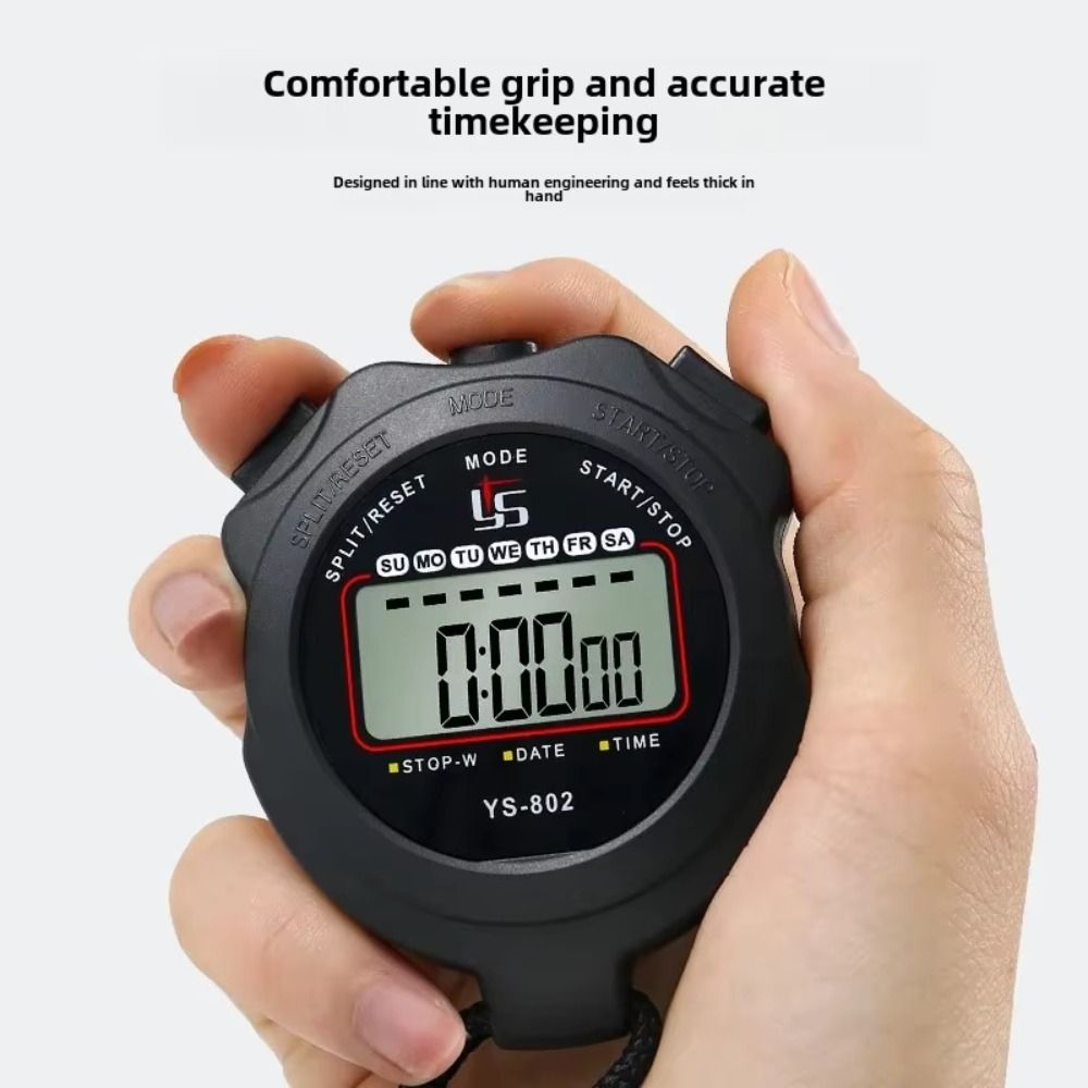 High-definition Large Screen Display Electronic Stopwatch Timer Shock ...
