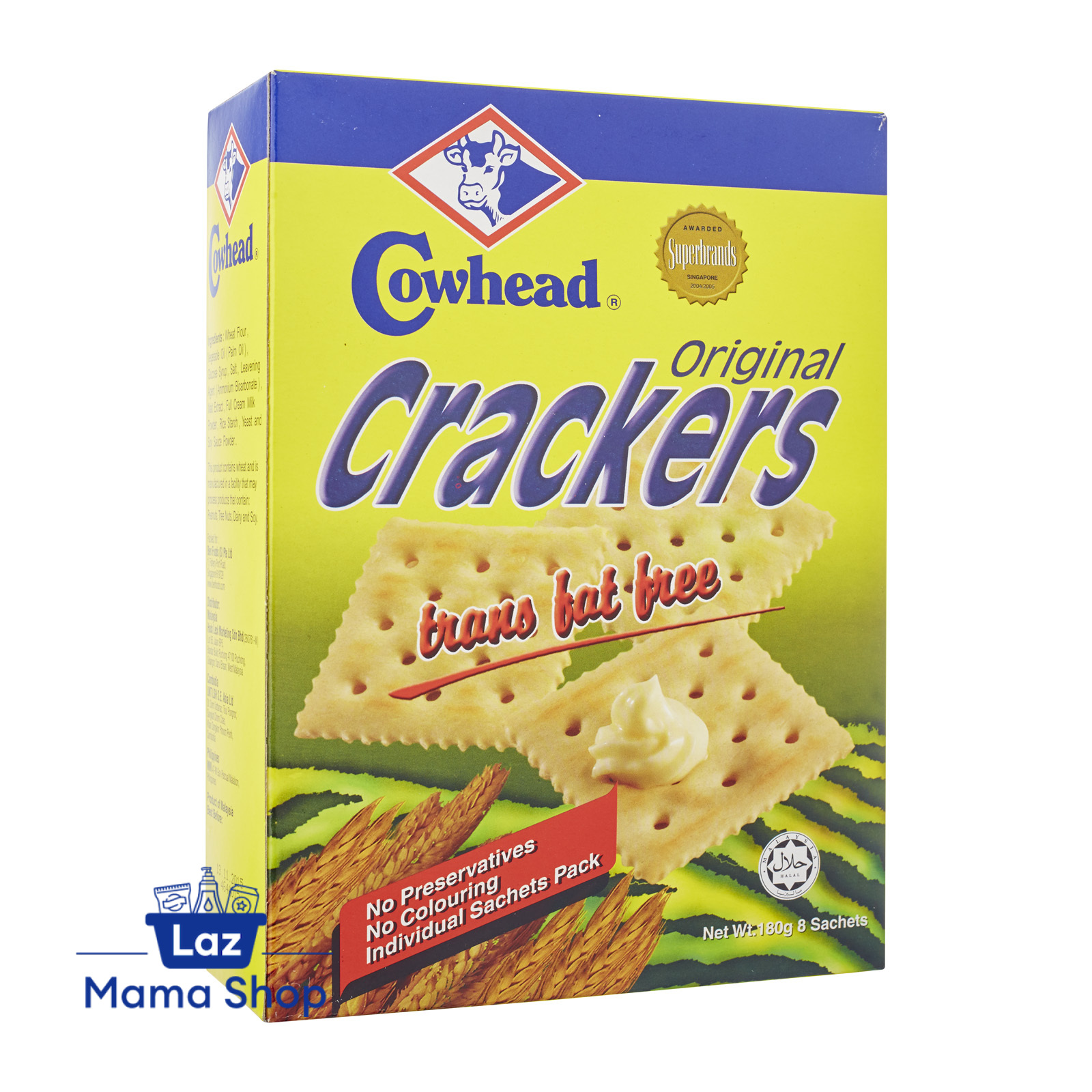 Cowhead Plain Crackers (Laz Mama Shop) | Lazada Singapore