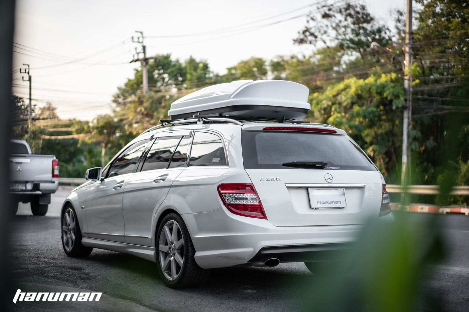 กล่องหลังคา Hanuman ขนาด 520L (Hanuman Roof Box) เฉพาะชุดกล่องหลังคา ...