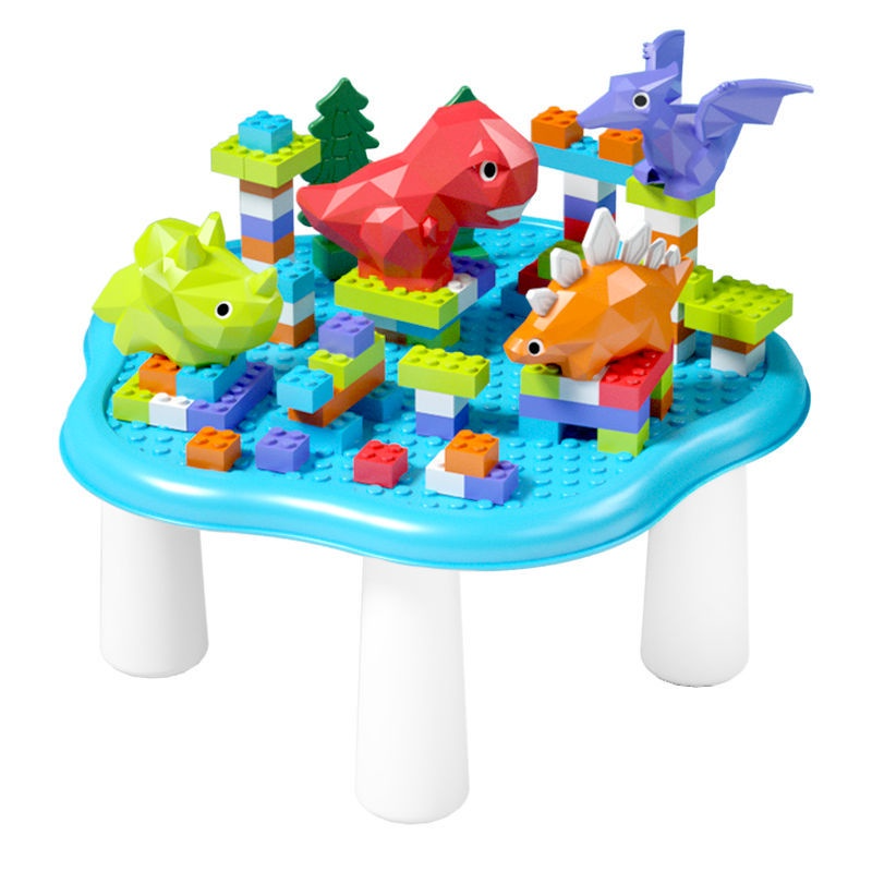 Best store Children's building block table 4D dinosaur | Lazada PH