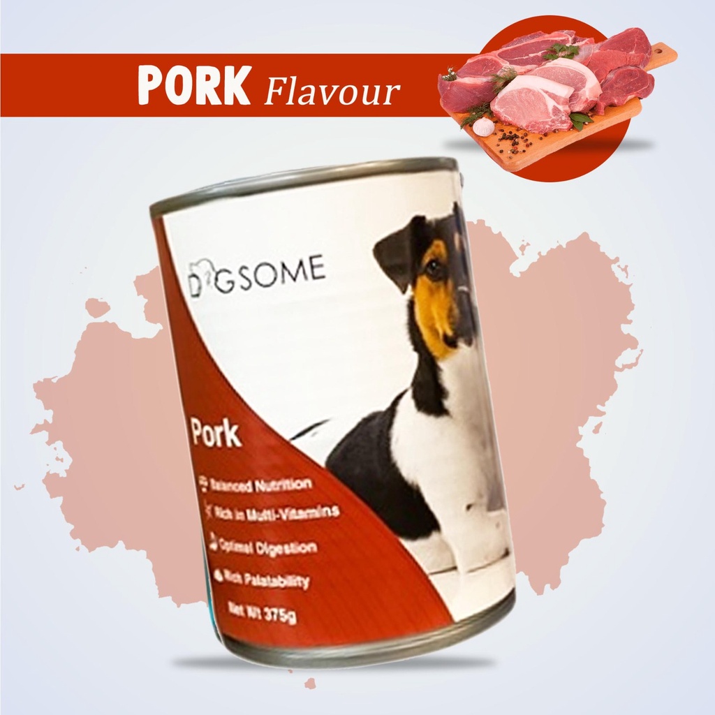 Dogsome Dog Canned Food 375g | Lazada