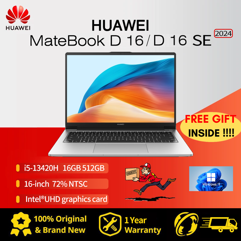 100 % Original 2024 HUAWEI MateBook D 16/HUAWEI MateBook D 16 SE 2024 ...
