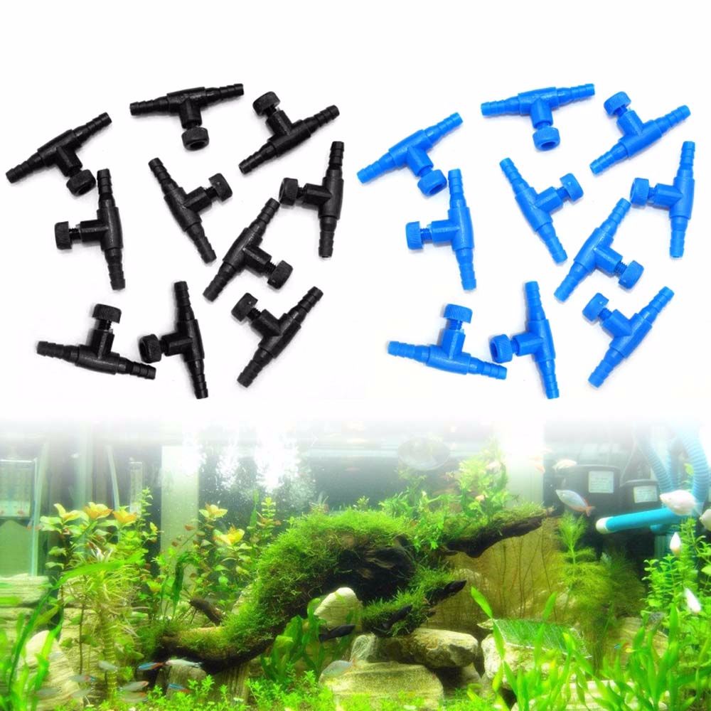 4mm Air Pump Volume Adjustable Aquarium Airline Regulator Fish ...