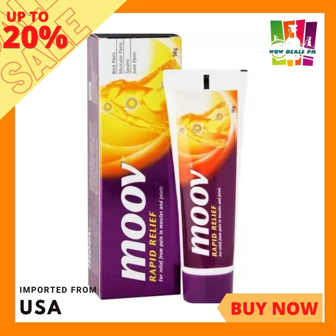 Moov Rapid Relief 50g-100g | Lazada PH