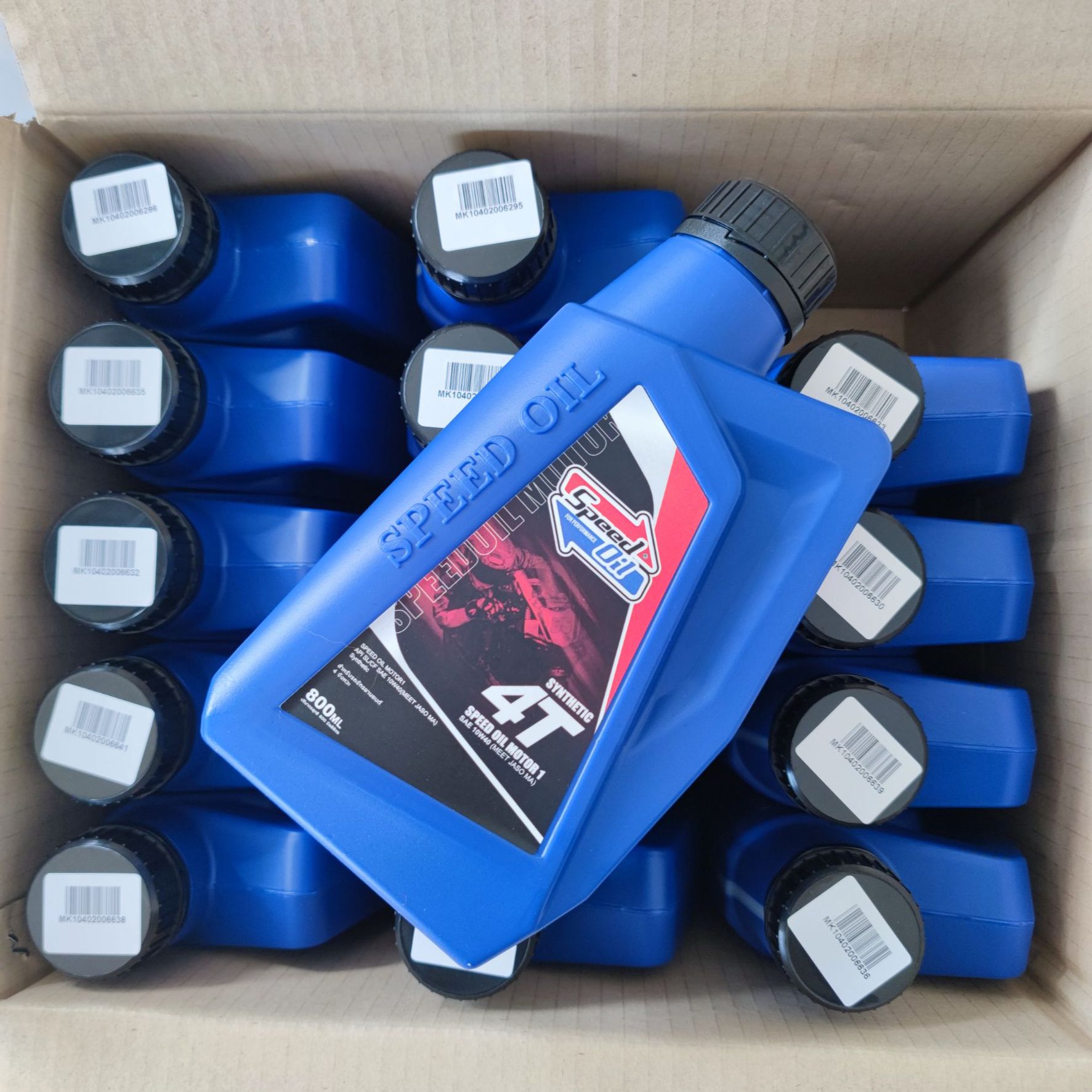 ** แพ็คเกจใหม่ ** ยกลัง!!! น้ำมันเครื่อง Speed Oil แบบสังเคราะห์ 100 ...