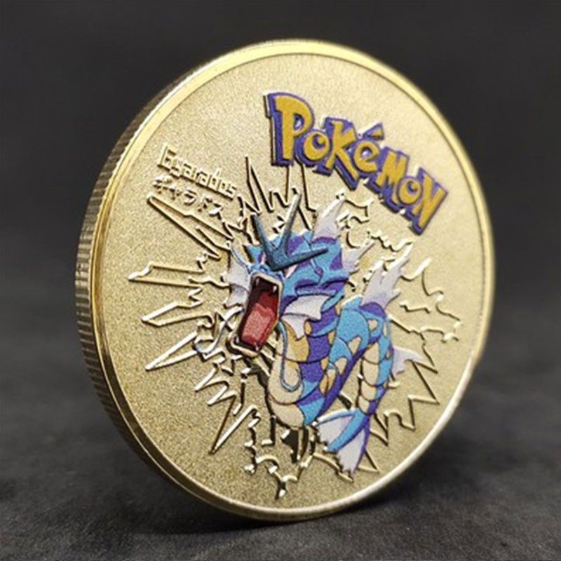 Pokémon Commemorative Coin Pokemon Elf Pikachu Gold Coin Pokémon Coin ...