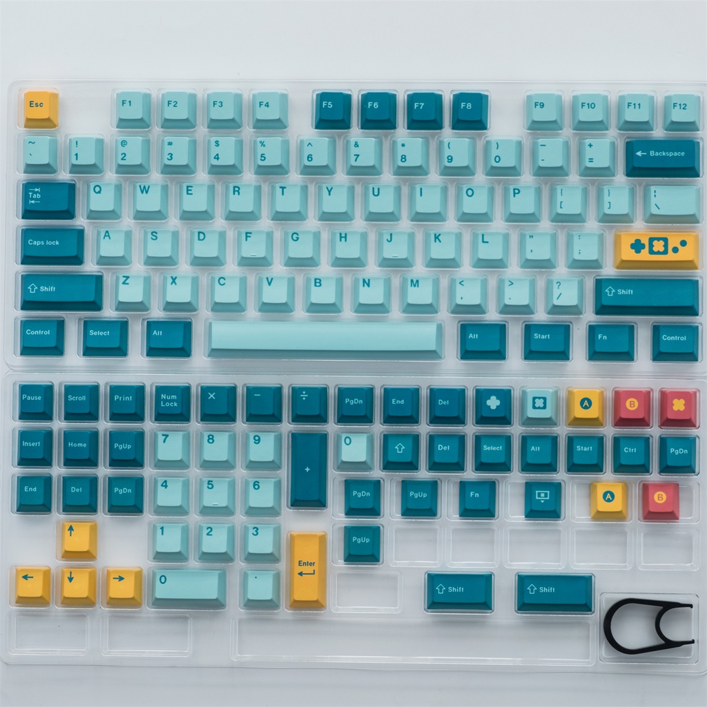 ~ GMK Retrocast keycaps cherry profile Dye-Sublimation PBT keycap 129 ...