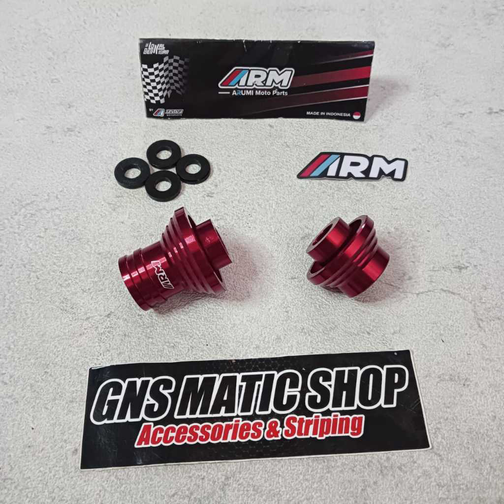 GEARBOX AS RODA DEPAN ARM SCOOPY R12 UPGRADE 14 / BUSHING AS RODA ...