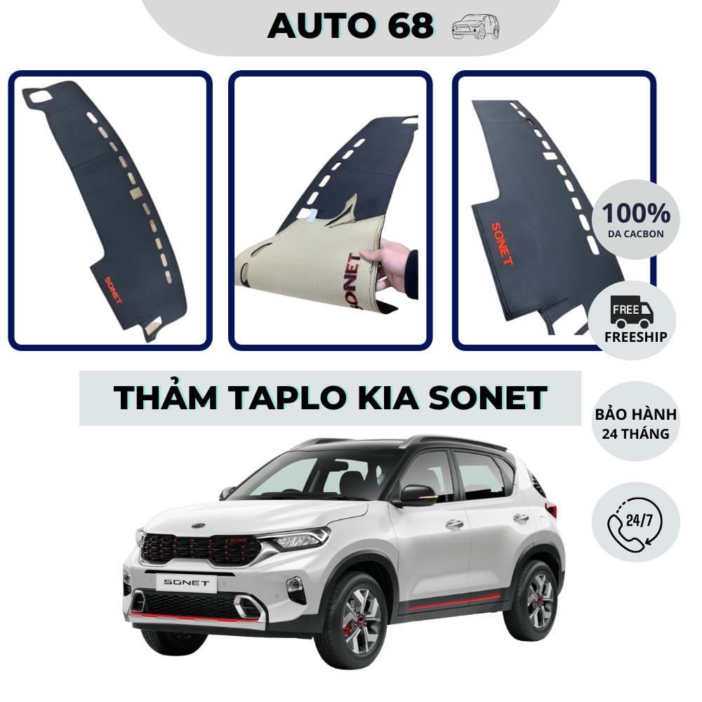 Thảm taplo xe tải Kia 1 tấn 4 K3000 K3000s hàng thiết kế chuẩn đẹp ...
