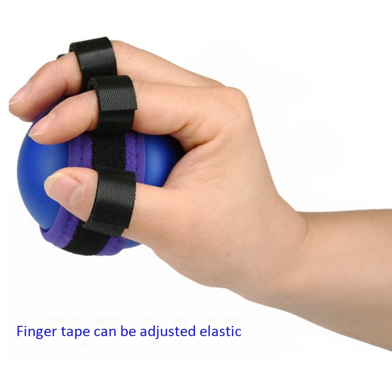 Hand Grip PU Ball Finger Practice Hemiplegia Exercise Muscle Power ...