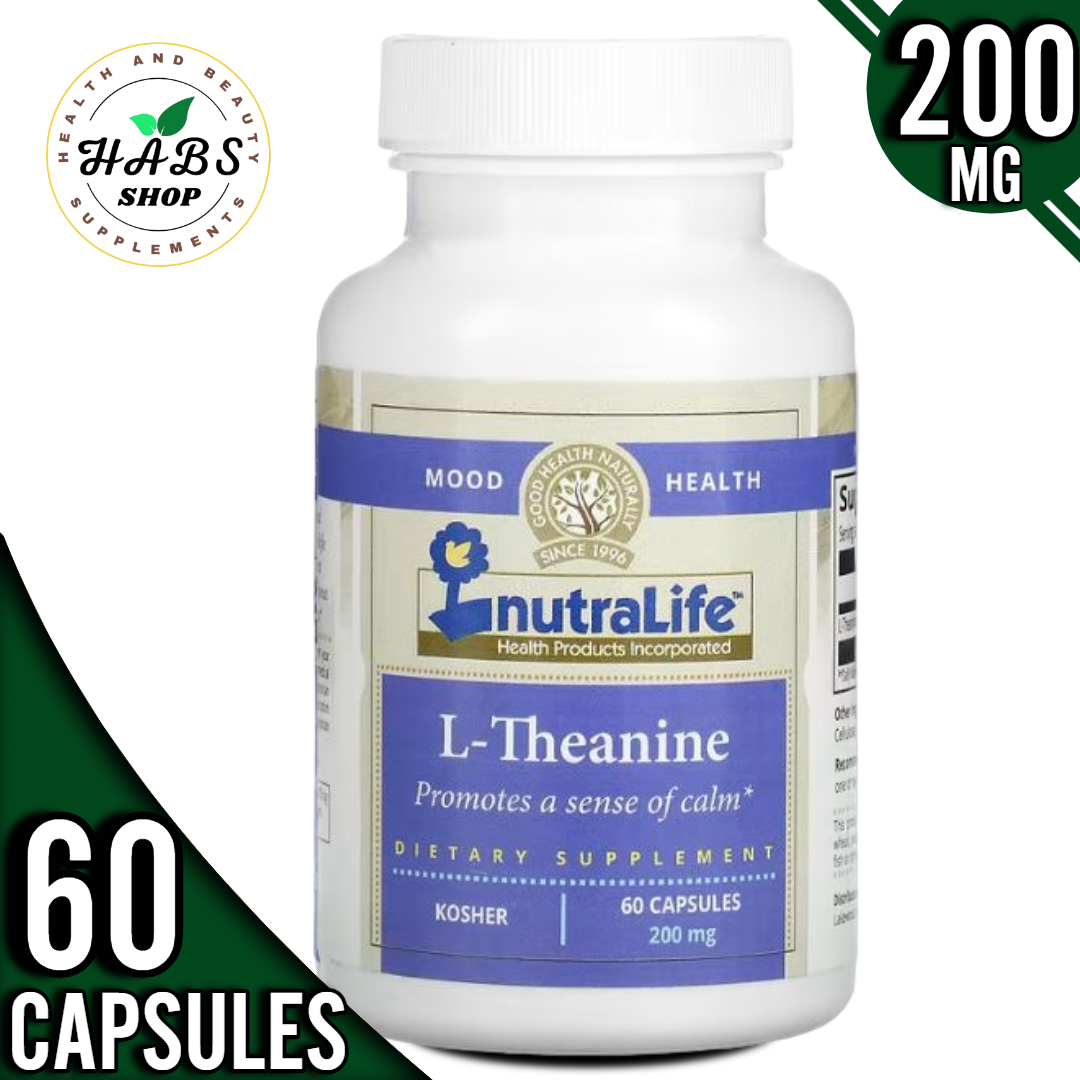 NutraLife, L-Theanine, 200 mg, 60 Capsules | Lazada PH