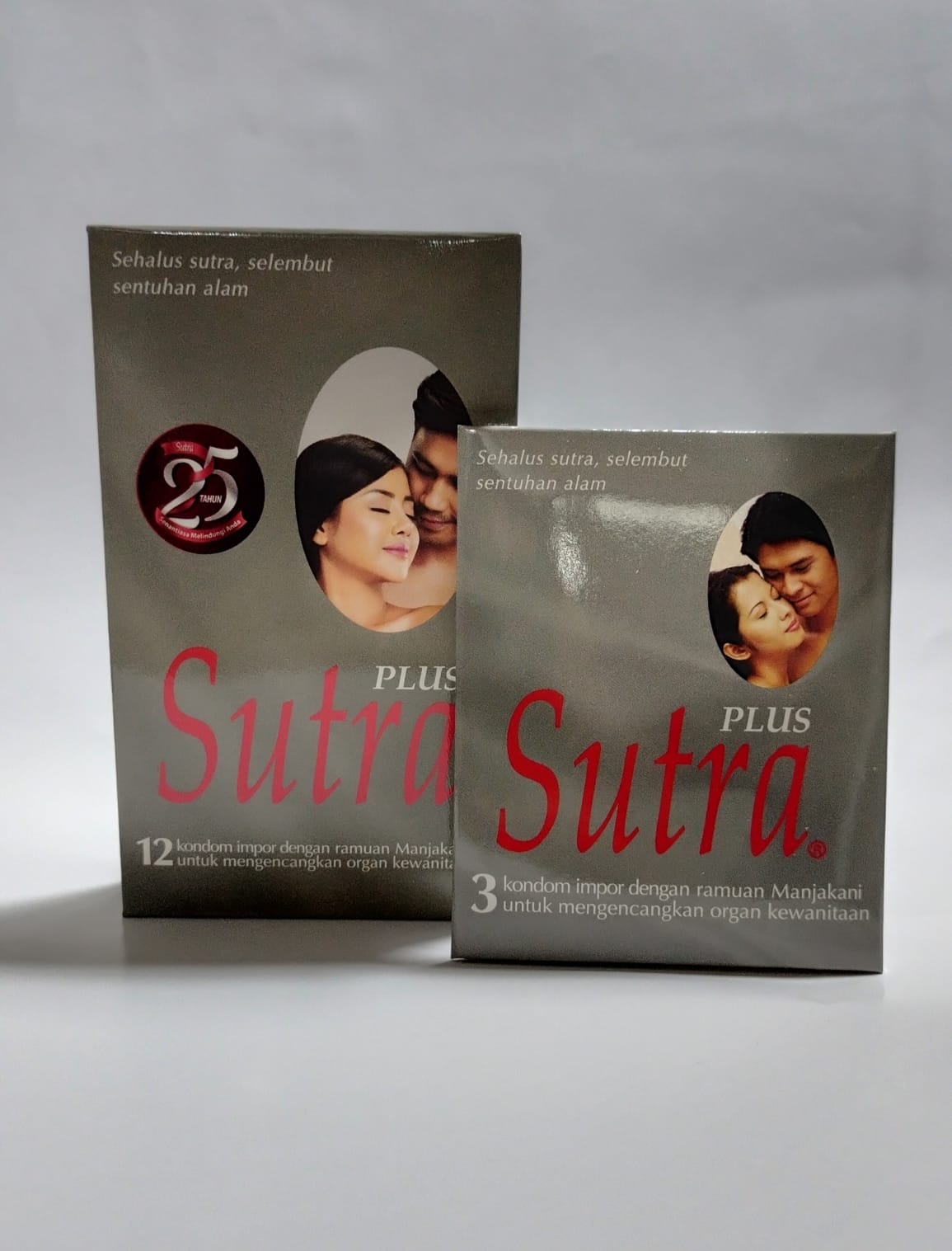 Sutra Kondom Plus Abu / Alat Kontrasepsi - Isi 12's Dan Isi 3's ...