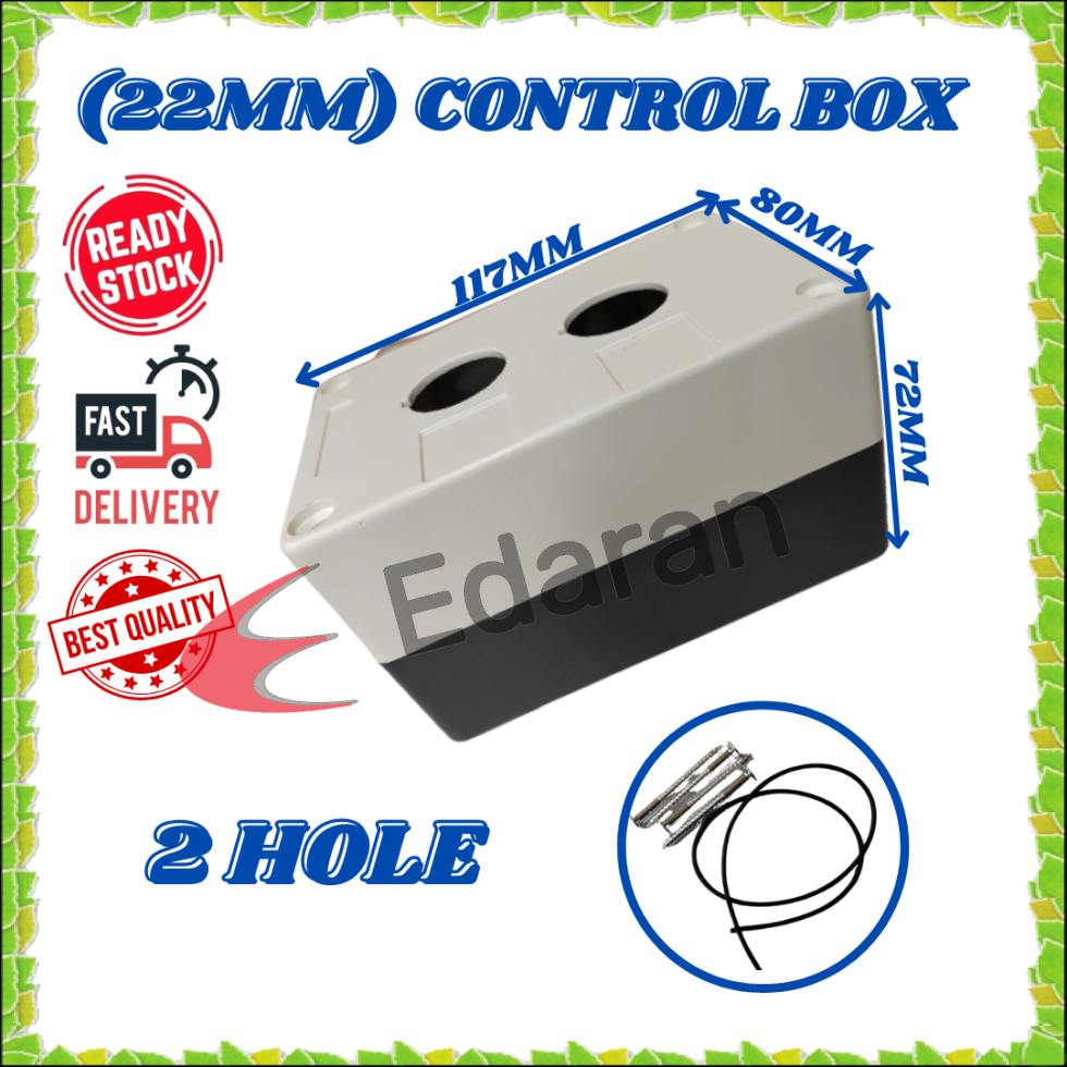 HEIGHT 22MM CONTROL BOX - 2 HOLE , 3 HOLE AND 4 HOLE | Lazada