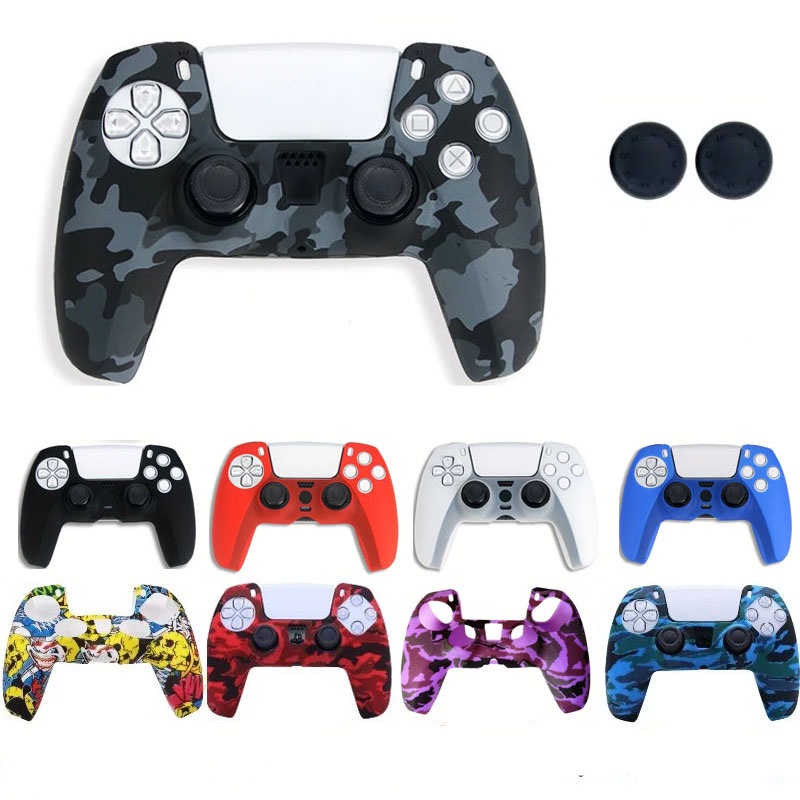 Silicone Anti-slip Protective Cover Case For Playstation 5 PS5 ...