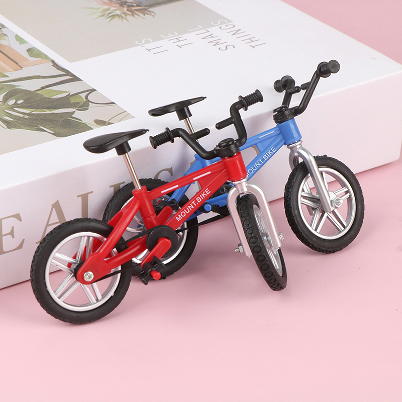 Retro Mini Finger Bicycle Assembly Bike Model Toys Gift Toys Model Mini ...