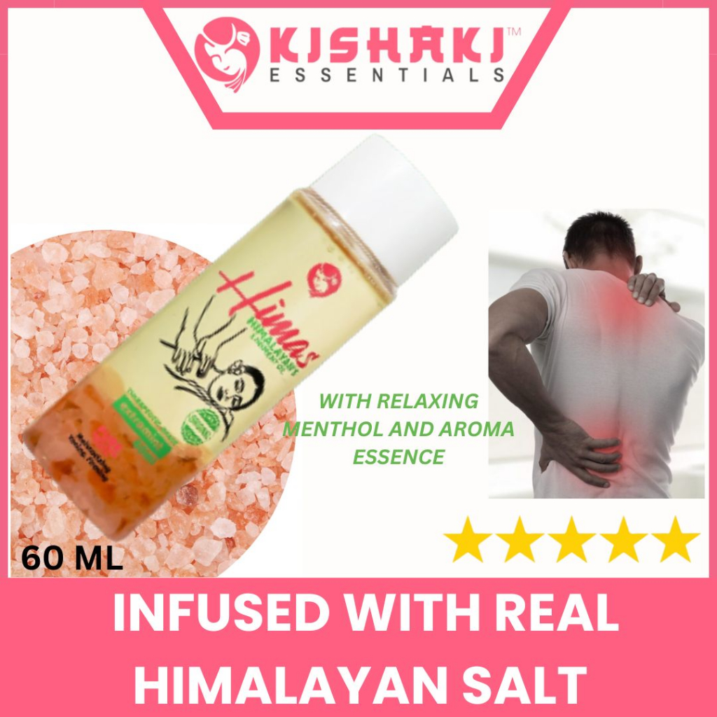 HIMAS Himalayan's Salt Miracle Oil, Himalayan Liniment Massage Oil ...