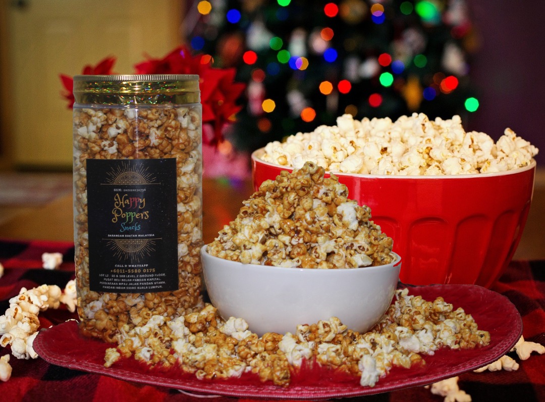 Happy Poppers - Caramel Popcorn🍿🍿🍿 | Lazada