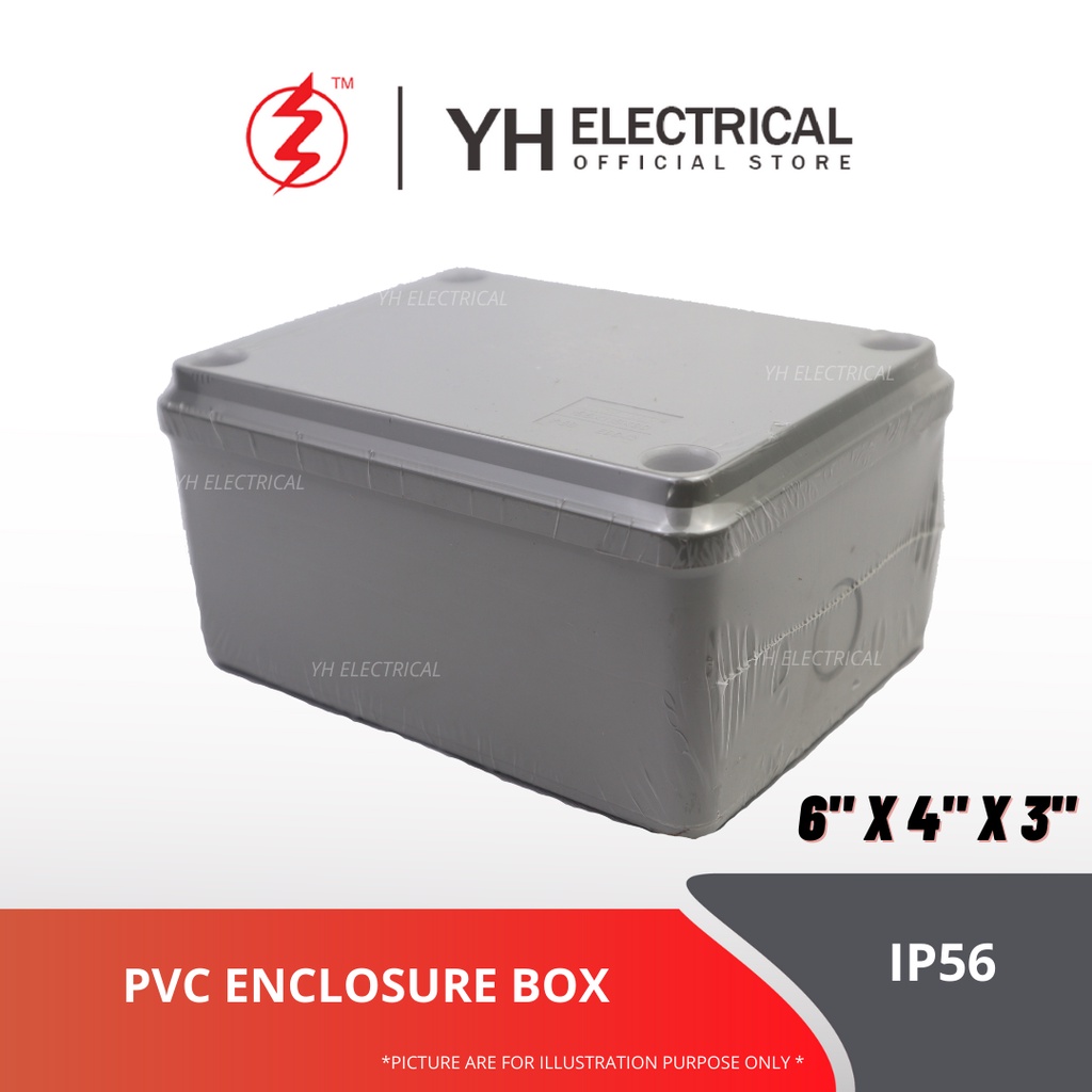 WIREMAN Weatherproof Enclosure Box IP56 /Junction Box/ PVC Electrical ...